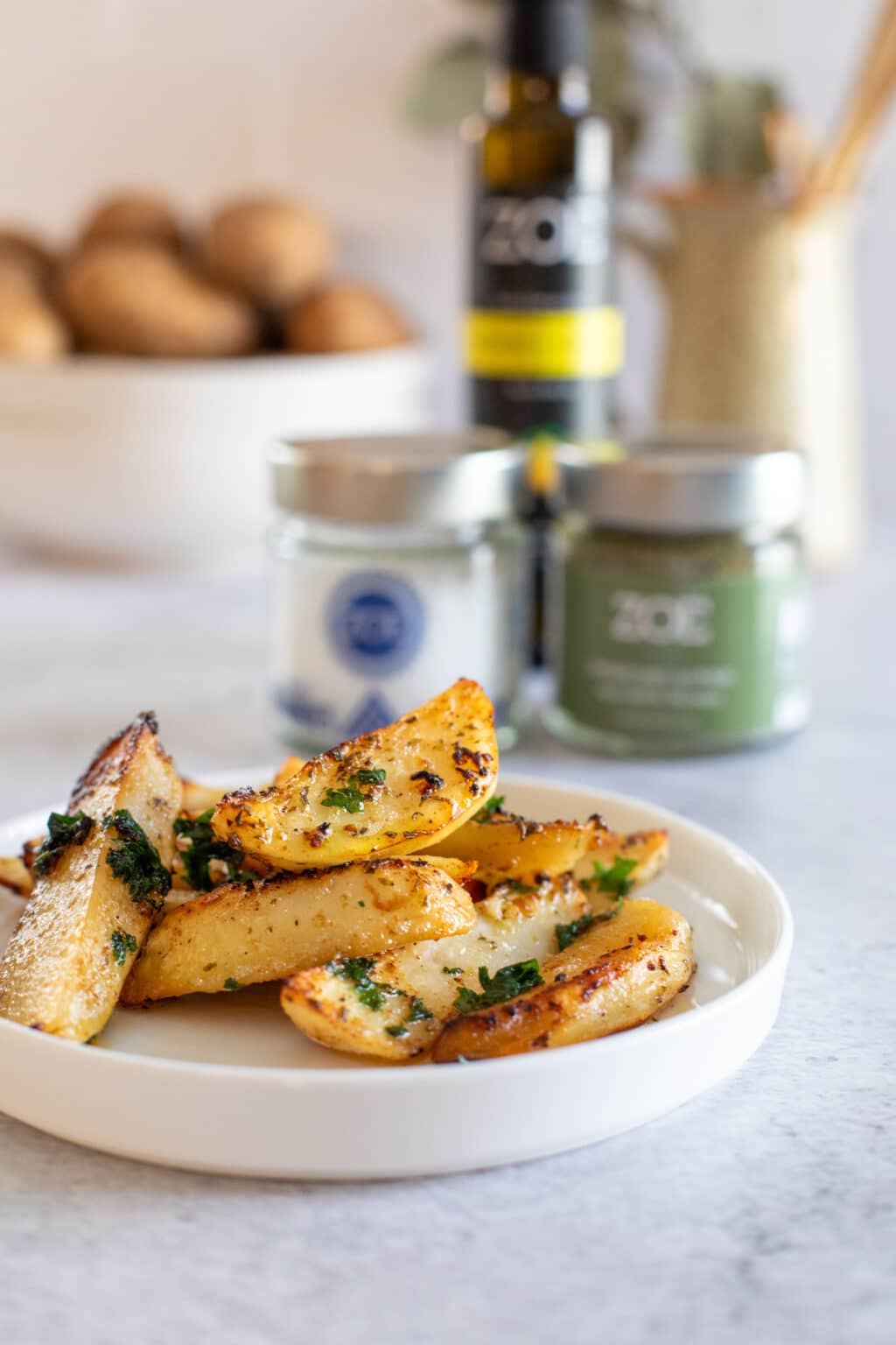 Zoë Easy Lemon Greek Potatoes - Zoë Olive Oil Montreal Quebec Canada